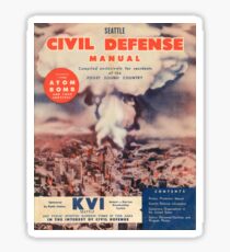 Civil Defense Stickers | Redbubble