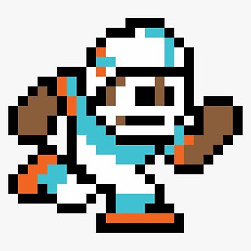 "8-Bit Player - Miami Dolphins- Limited Edition | Perfect Gift ...