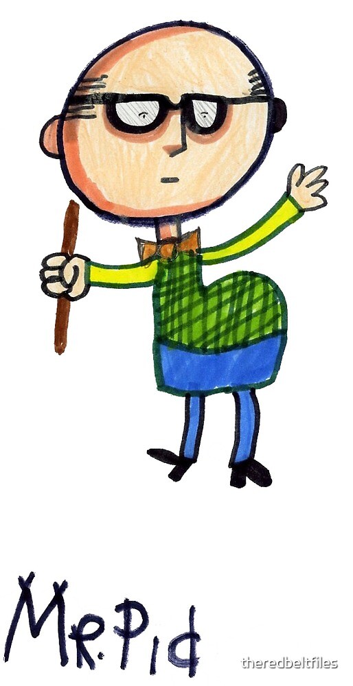 "Mr. Pid" by theredbeltfiles | Redbubble