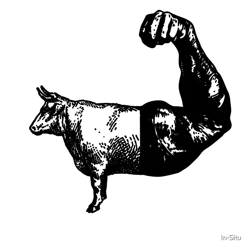 "Strong as an Ox" by In-Situ | Redbubble