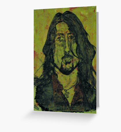 Dave Grohl: Greeting Cards | Redbubble