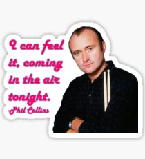 Phil Collins: Stickers | Redbubble