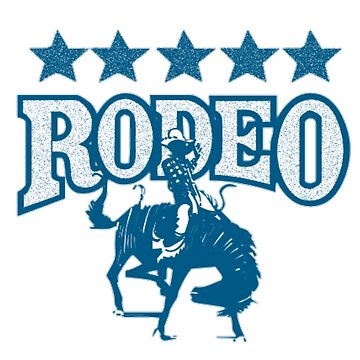 "Rodeo" Sticker for Sale by mclaurin612 | Redbubble