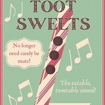 "Toot Sweets Poster - Chitty Chitty Bang Bang Musical" Greeting Card ...