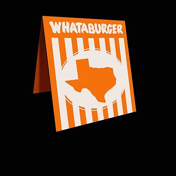 "Texas Whataburger table number" Sticker by KatrinaHane | Redbubble