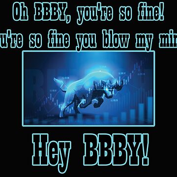 "Oh BBBY, you're so fine! You're so fine you blow my mind! Hey BBBY ...