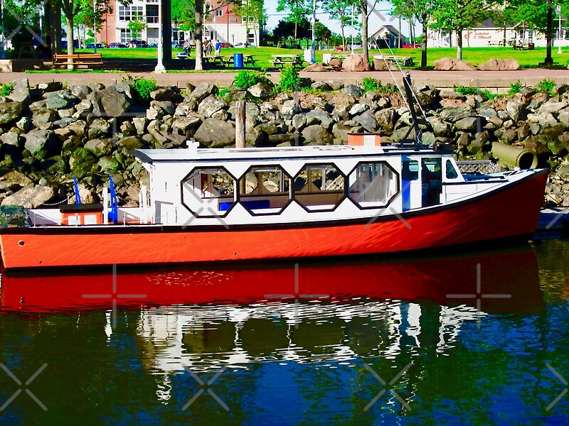 "Harbour Tour Boat, Charlottetown, PEI, Canada" by Shulie1 | Redbubble