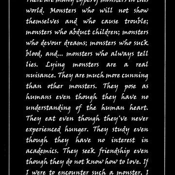 "L Lawliet Speech on Monsters (Death Note)" Samsung Galaxy Phone Case ...