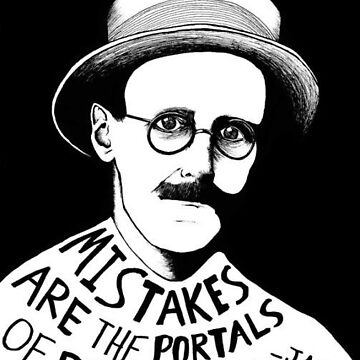 "James Joyce" Sticker for Sale by tyroneslothrop | Redbubble