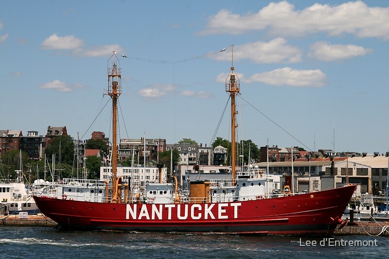 "United States lightship Nantucket (LV-112)" by Lee d'Entremont | Redbubble