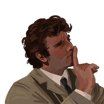 "Columbo" Greeting Card for Sale by afinchofsalt | Redbubble