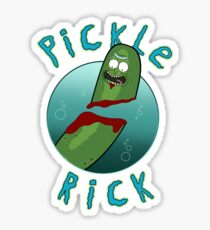 Pickle Rick: Stickers | Redbubble