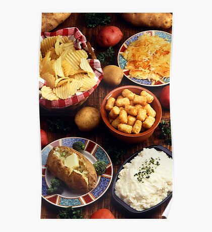 Baked Potato Posters | Redbubble