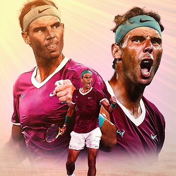 "Tennis Player RafaeI Nada1" Jigsaw Puzzle for Sale by YouAnother ...