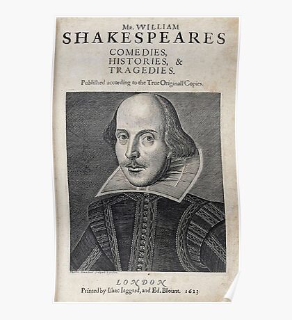 William Shakespeare: Posters | Redbubble