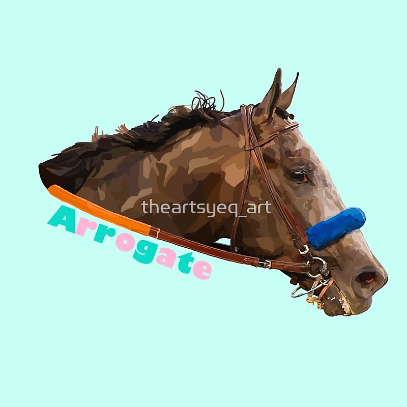 "Arrogate" by jf-equineart | Redbubble