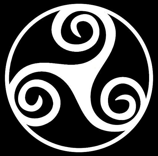 "Celtic, Triskel, WHITE, Triskelion, Triskele, Tattoo, Three, 3, legs ...