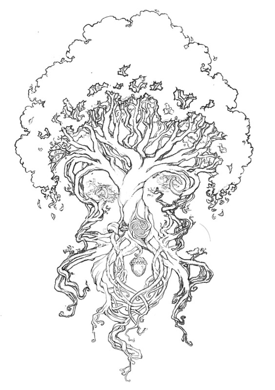 "Yggdrasil ~ World Tree" by Oneirica | Redbubble