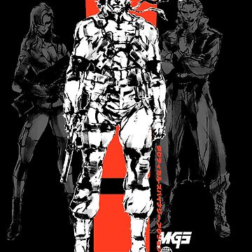 "MGS - Snake " Essential T-Shirt for Sale by prestigeapparel | Redbubble