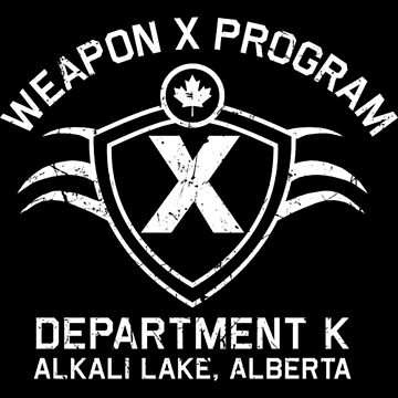 "Weapon X Program T-Shirt" Sticker for Sale by JoyceKerri | Redbubble