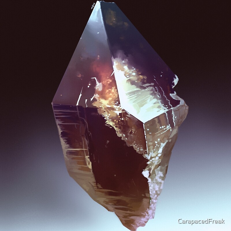 "Galaxy Crystal Study" by CarapacedFreak | Redbubble