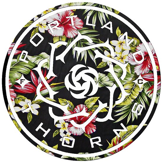 "Floral Portland Thorns Logo" Posters by Kay1224 | Redbubble