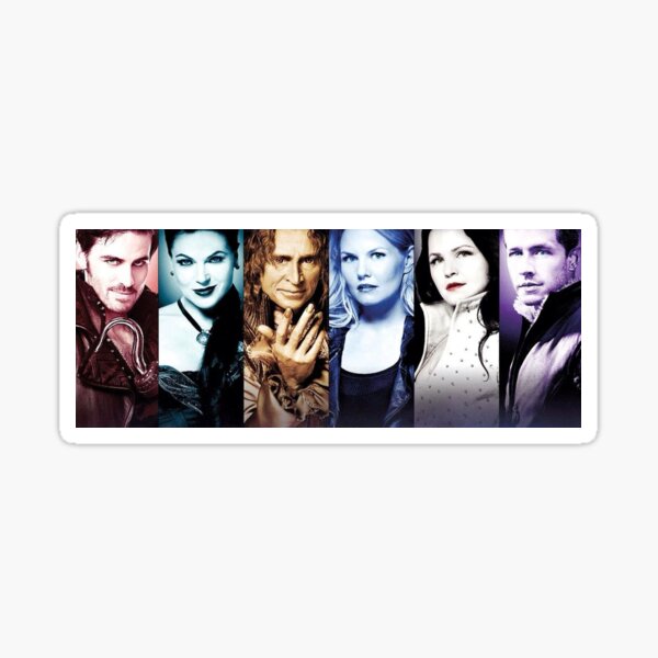 Once Upon A Time Stickers | Redbubble