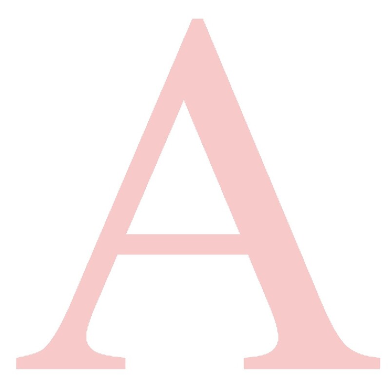 "Alpha- millennial pink greek letter" by Hope Schmeiser | Redbubble
