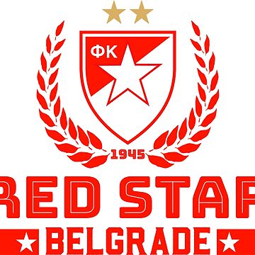 "Red Star Belgrade Crvena Zvezda " Essential T-Shirt for Sale by ...