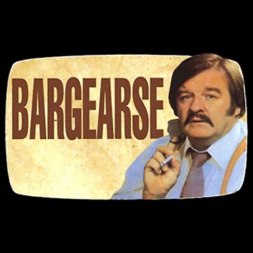 "Bargearse" Sticker for Sale by ToniBogan | Redbubble