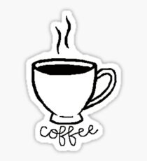 Coffee Cup Stickers | Redbubble