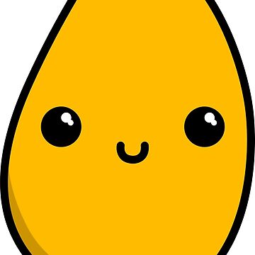 "Kawaii mango" Sticker for Sale by kawaiiplaze | Redbubble