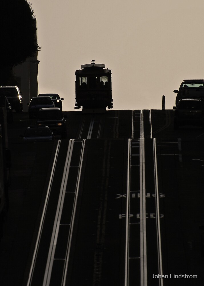 "San Francisco cable car " by Johan Lindstrom | Redbubble