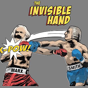 "Smith vs Marx" Sticker for Sale by MrFunkhouser | Redbubble