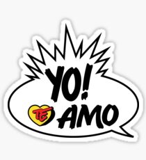 Te Amo: Stickers | Redbubble