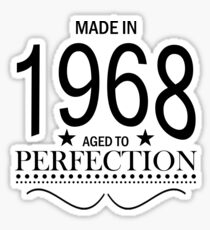 Made in 1968: Stickers | Redbubble