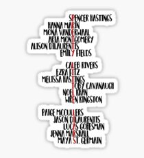 Pretty Little Liars: Stickers | Redbubble