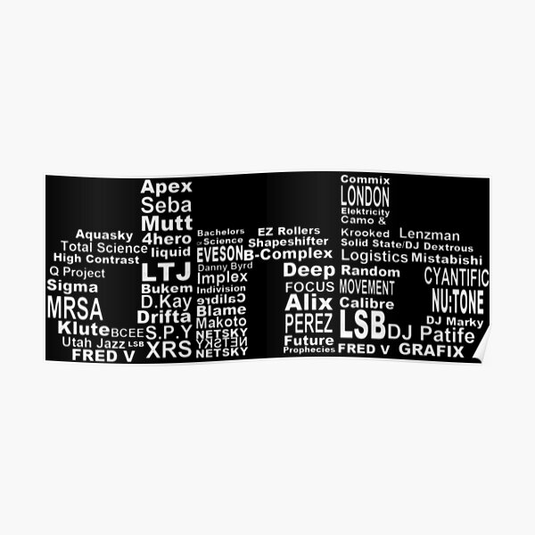 Dnb Posters | Redbubble