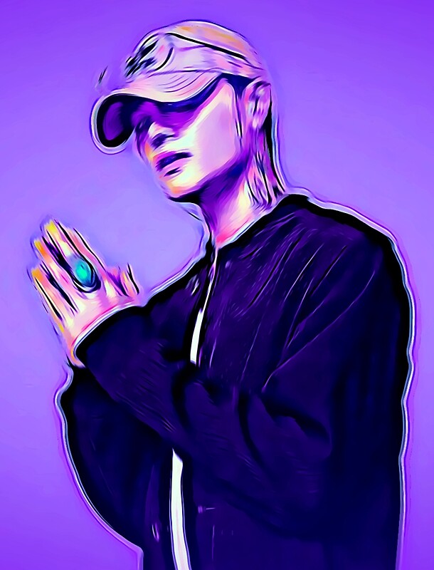 "Purple Dean" by rebelaesthetic | Redbubble