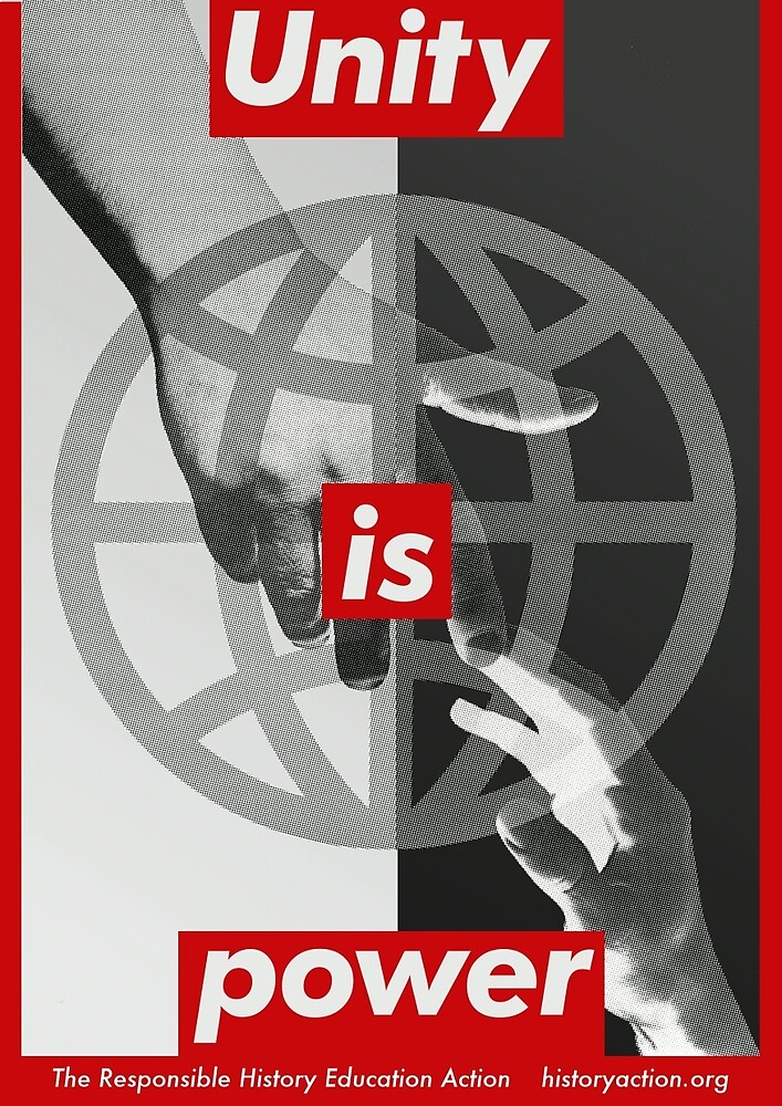 "Unity is Power" by HistoryAction | Redbubble