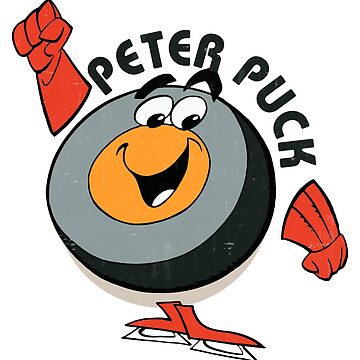 "Peter Puck Hockey" Sticker for Sale by LovingAmarillo | Redbubble