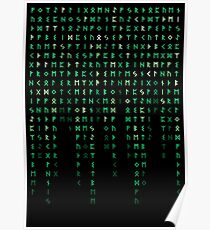 Norse Runes: Posters | Redbubble