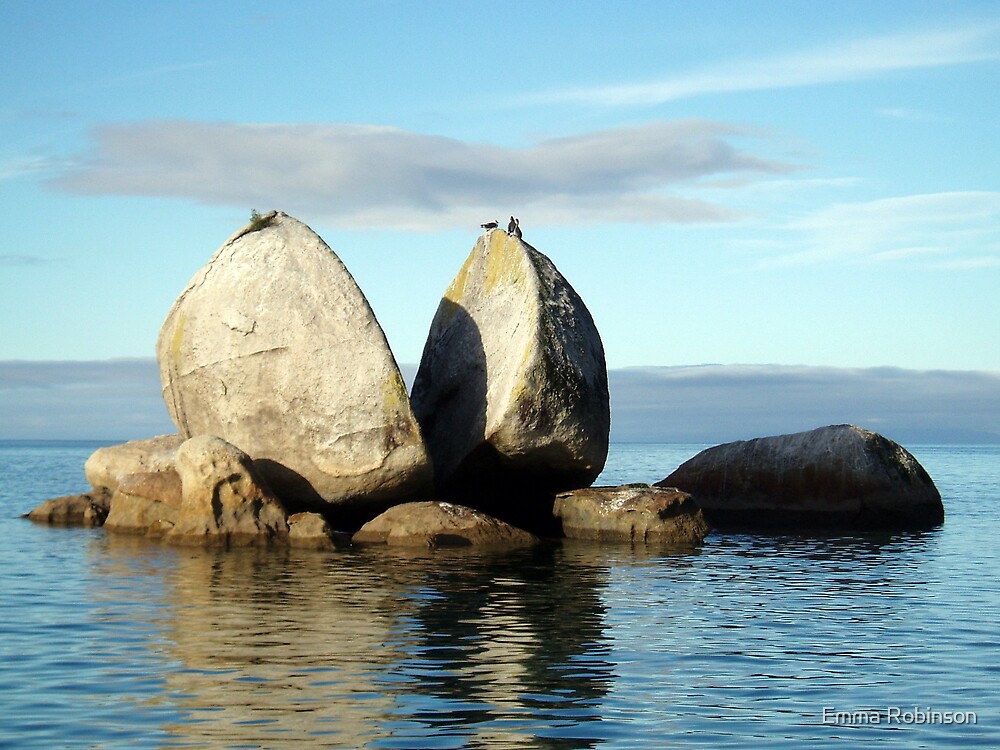 "Split Apple Rock" by Emma Robinson | Redbubble