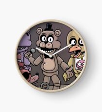 Fnaf 1 Clocks | Redbubble