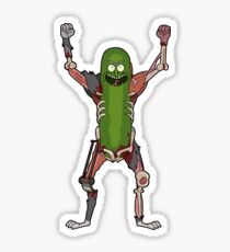 Pickle Rick: Stickers | Redbubble