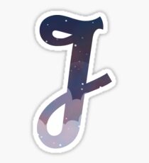 Letter J: Stickers | Redbubble