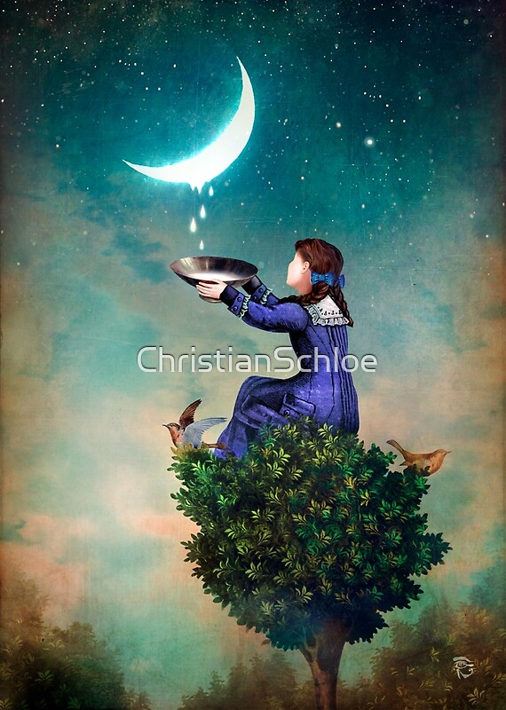 "Moondrops" by ChristianSchloe | Redbubble