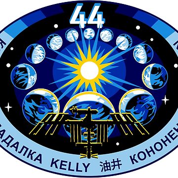 "Expedition 44 Mission Patch" Sticker for Sale by Nikki SpaceStuffPlus ...