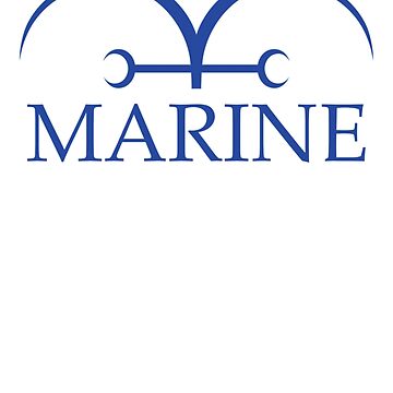 "One Piece Marine Flag Logo - Marineford" Classic T-Shirt for Sale by ...