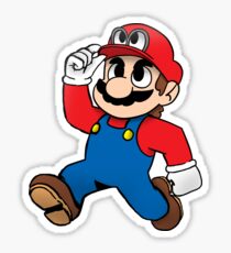 Super Mario Odyssey: Stickers | Redbubble